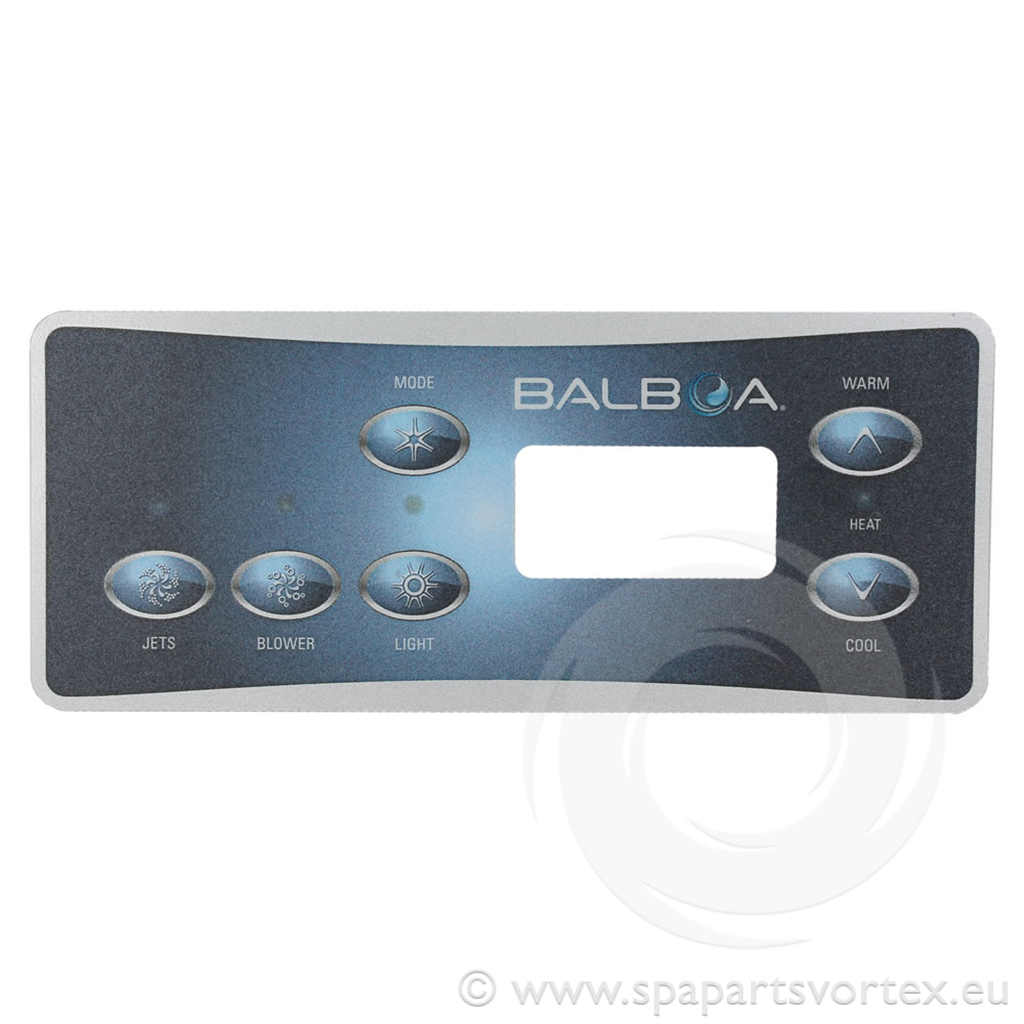 Balboa VL701S Overlay 6 Button (1p + air V2) | VBV